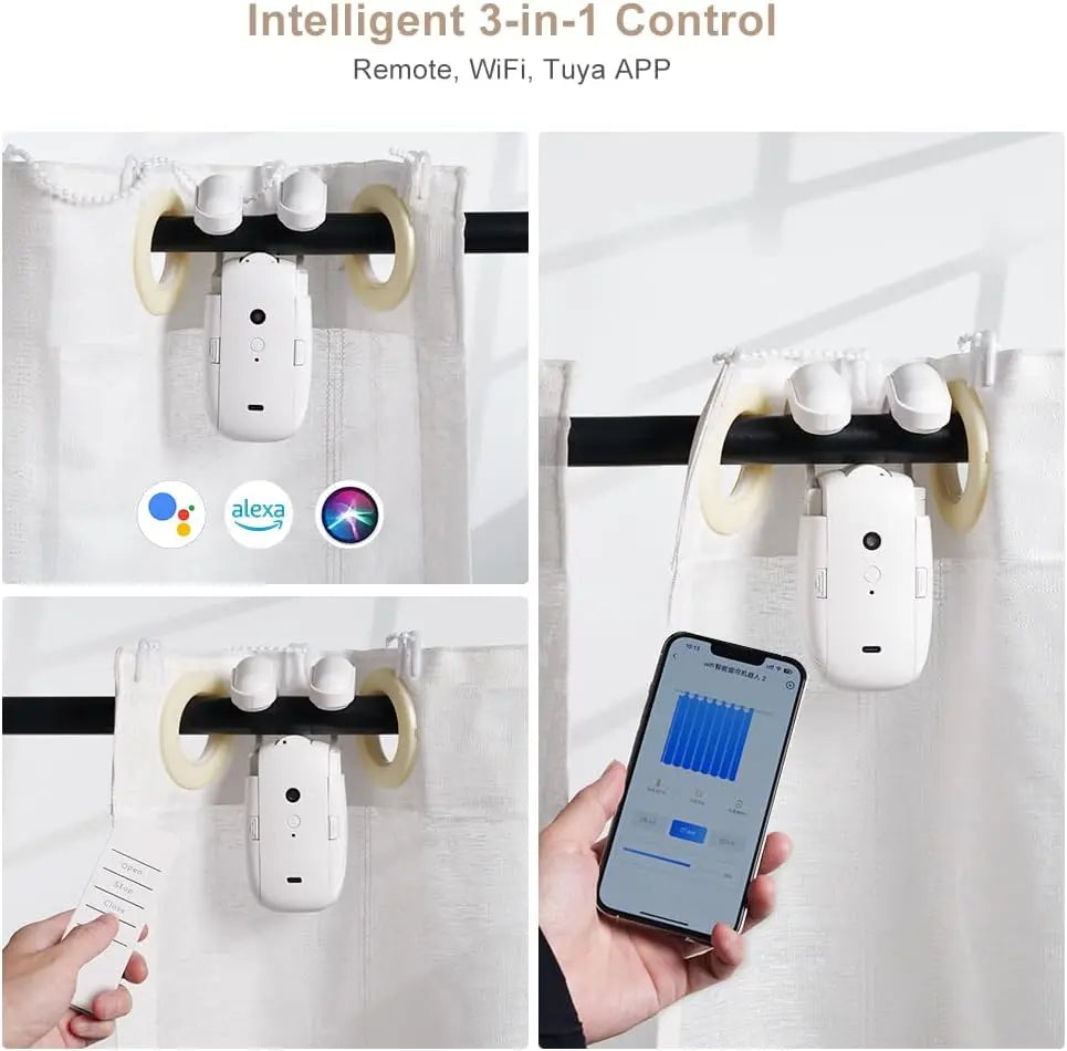 Moteur Électrique Intelligent pour Rideaux – CFA TStore